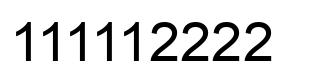 111112222 número, significado y propiedades - numero.wiki