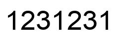 1231231 number facts, meaning and properties