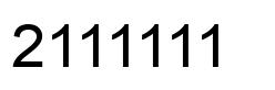 2111111 number facts, meaning and properties