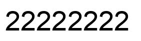 22222222 number facts, meaning and properties
