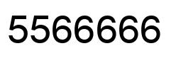 5566666 number facts, meaning and properties