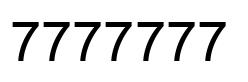 7777777 number facts, meaning and properties