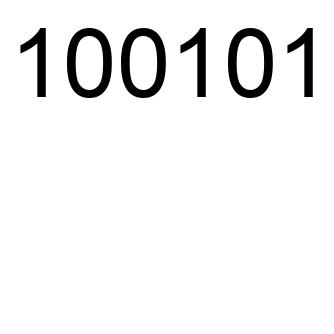 100101 número, significado y propiedades - Numero.wiki