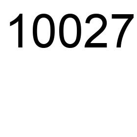 10027 número, significado y propiedades - numero.wiki