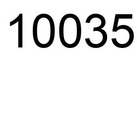 10035 número, significado y propiedades - numero.wiki