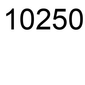 10250 número, significado y propiedades - Numero.wiki
