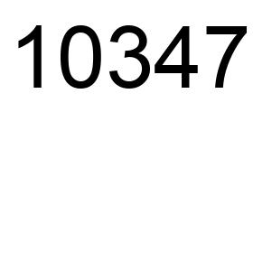 10347 número, significado y propiedades - numero.wiki
