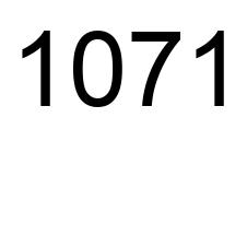 1071 número, la enciclopedia de los números - numero.wiki