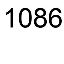 1086 número, la enciclopedia de los números - numero.wiki