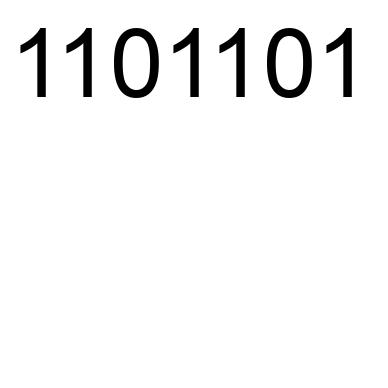 1101101 número, significado y propiedades - Numero.wiki
