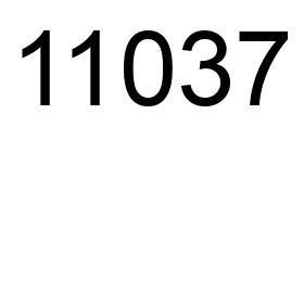 11037 número, significado y propiedades - numero.wiki