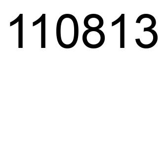 110813 número, significado y propiedades - numero.wiki