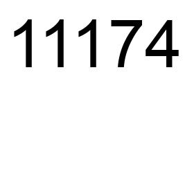 11174 número, significado y propiedades - numero.wiki