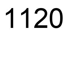 1120 número, la enciclopedia de los números - numero.wiki