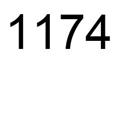 1174 número, la enciclopedia de los números - numero.wiki