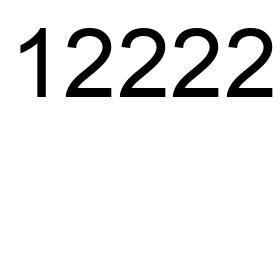 12222 número, significado y propiedades - numero.wiki