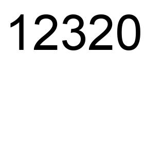 12320 número, significado y propiedades - Numero.wiki