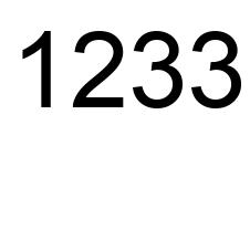 1233 número, la enciclopedia de los números - numero.wiki
