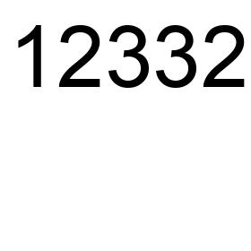 12332 número, significado y propiedades - numero.wiki