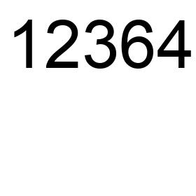 12364 número, significado y propiedades - numero.wiki