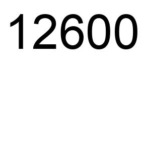 12600 número, significado y propiedades - numero.wiki