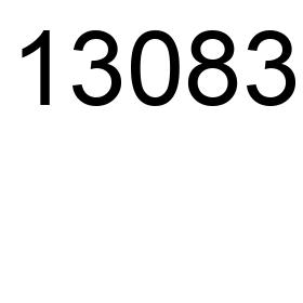 13083 número, significado y propiedades - numero.wiki
