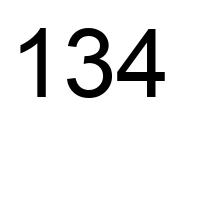 Número 134, la enciclopedia de los números - Numero.wiki