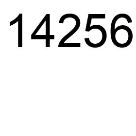 14256 número, significado y propiedades - Numero.wiki