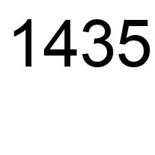 1435 número, la enciclopedia de los números - numero.wiki