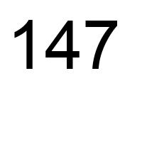 Número 147, la enciclopedia de los números - numero.wiki