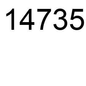 14735 número, significado y propiedades - numero.wiki