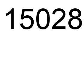 15028 número, significado y propiedades - numero.wiki