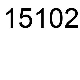 15102 número, significado y propiedades - numero.wiki