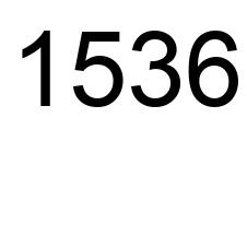 1536 número, la enciclopedia de los números - numero.wiki