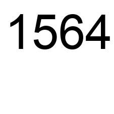 1564 número, la enciclopedia de los números - numero.wiki