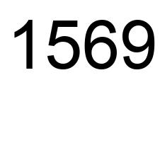 1569 número, la enciclopedia de los números - numero.wiki
