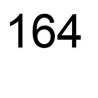 Número 164, la enciclopedia de los números - numero.wiki