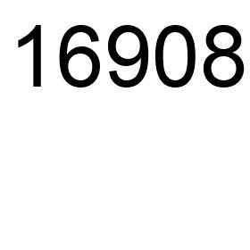 16908 número, significado y propiedades - Numero.wiki