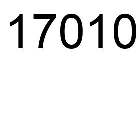 17010 número, significado y propiedades - numero.wiki