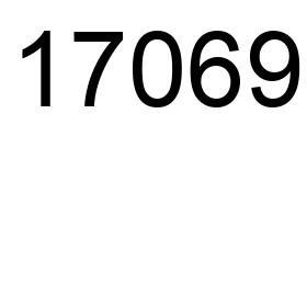 17069 número, significado y propiedades - Numero.wiki