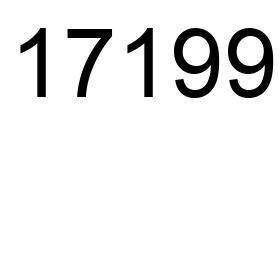 17199 número, significado y propiedades - Numero.wiki