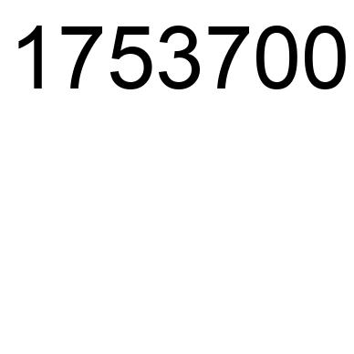 1753700 número, significado y propiedades - numero.wiki