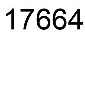 17664 número, significado y propiedades - Numero.wiki
