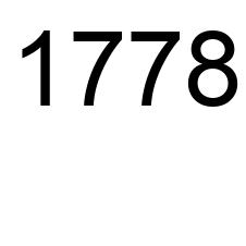 1778 número, la enciclopedia de los números - Numero.wiki