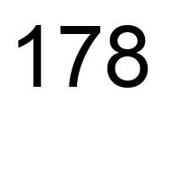 Número 178, la enciclopedia de los números - numero.wiki