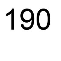 Número 190, la enciclopedia de los números - numero.wiki