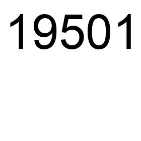19501 número, significado y propiedades - Numero.wiki
