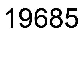 19685 número, significado y propiedades - Numero.wiki
