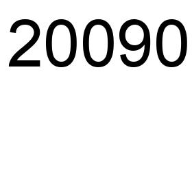 20090 número, significado y propiedades - Numero.wiki