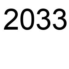 2033 número, la enciclopedia de los números - numero.wiki